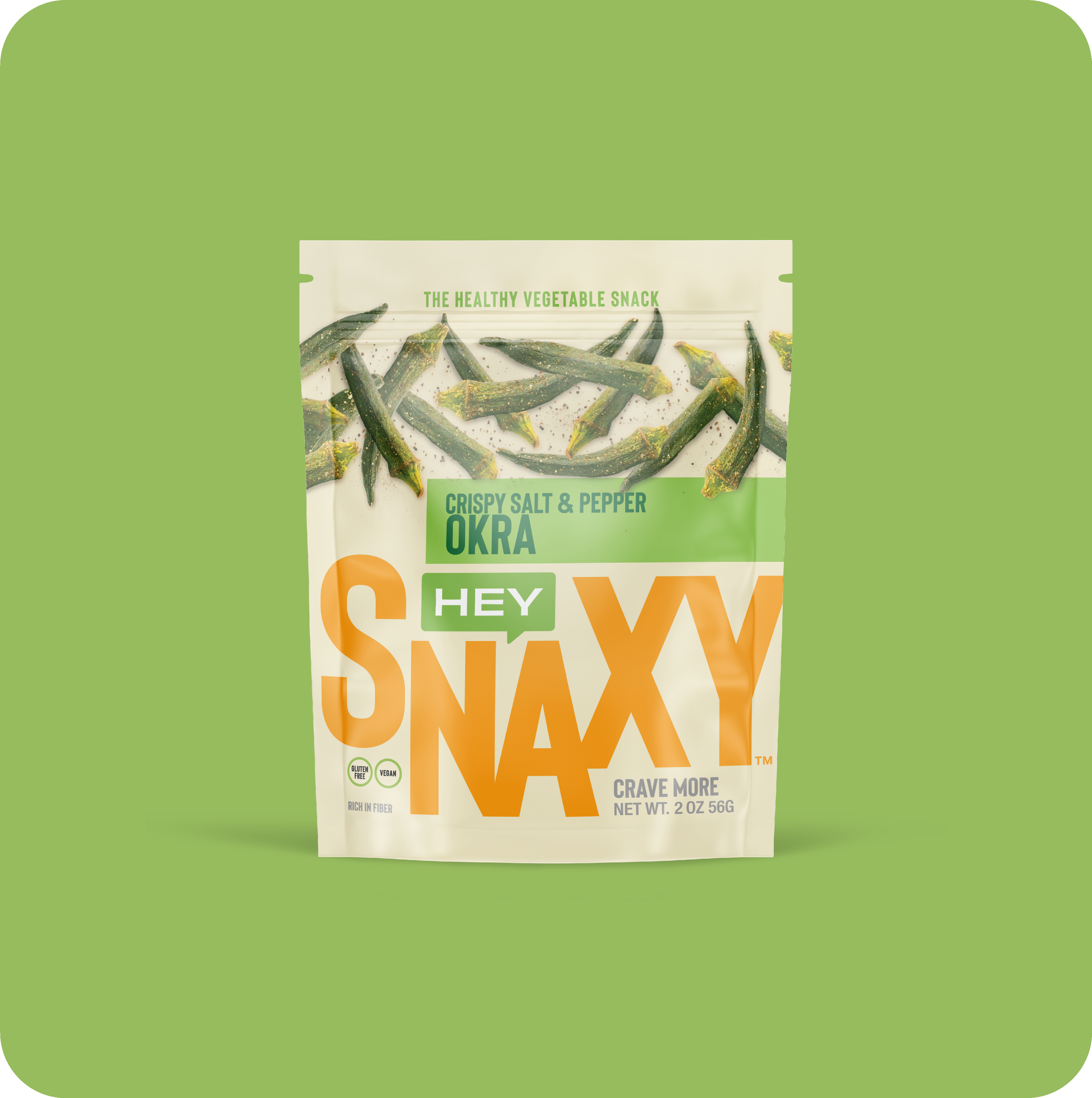 Crispy Okra - Salt and Pepper – Hey Snaxy