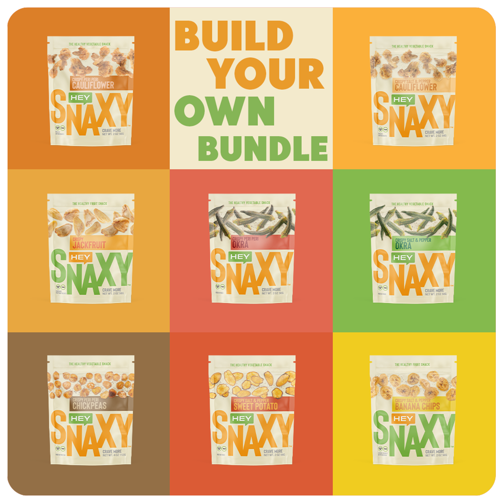 Build Your Own Bundle - BYOB – Hey Snaxy